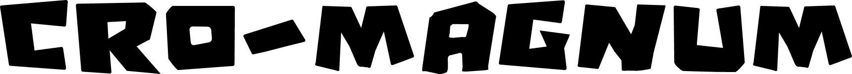 Cro-Magnum font | Fonts2u.com