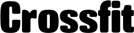 Crossfit Demo Bold font