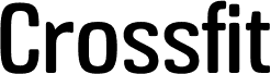 Crossfit Demo Bold font
