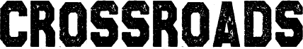 CROSSROADS PERSONAL USE Regular font