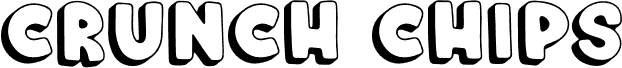 Crunch Chips font | Fonts2u.com