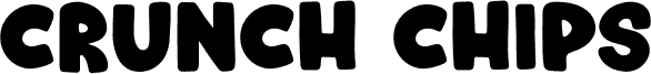 Crunch Chips 3D font | Fonts2u.com