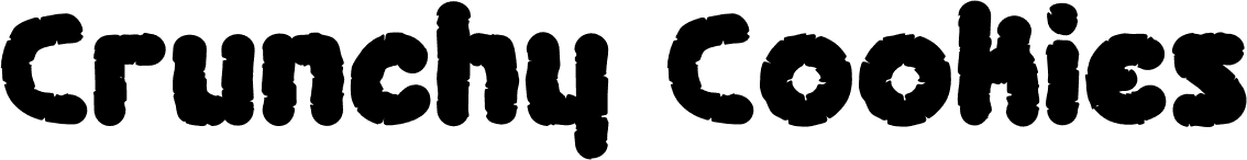 Crunchy Cookies font