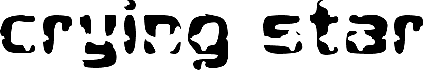 Crying Star font | Fonts2u.com