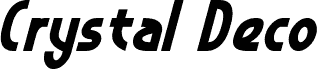 Crystal Deco font | Fonts2u.com