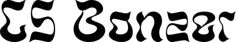 CS Bonzer Regular Demo font | Fonts2u.com