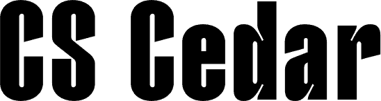 CS Cedar Regular Demo font | Fonts2u.com