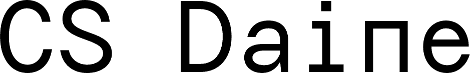 CS Daine Mono Regular Demo font