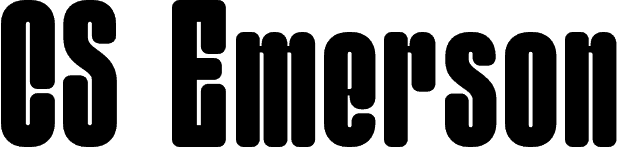 CS Emerson Regular Demo font