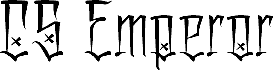CS Emperor Regular Demo font | Fonts2u.com