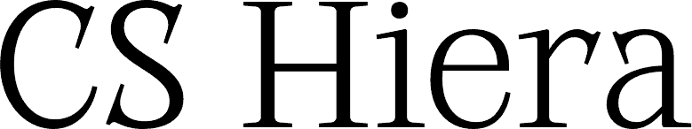 CS Hiera Regular Demo font | Fonts2u.com
