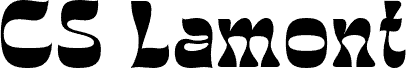 CSLamontDrawn-Regular Demo font | Fonts2u.com
