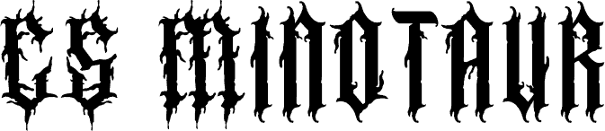 CS Minotaur Regular Demo font | Fonts2u.com