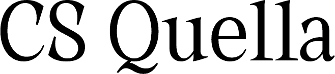 CS Quella Regular Demo font | Fonts2u.com