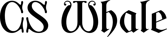 CS Whale Regular Demo font | Fonts2u.com
