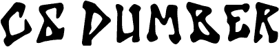 CS Dumber Regular Demo font | Fonts2u.com