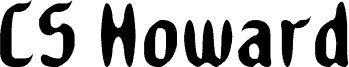 CS Howard Regular Demo font