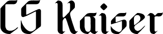 CS Kaiser Regular Demo font | Fonts2u.com