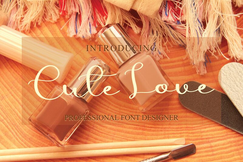 Cute Love Font