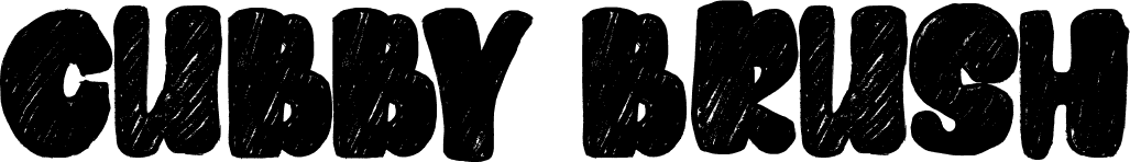 Cubby Brush font | Fonts2u.com