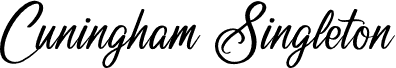 Cuningham Singleton Italic font | Fonts2u.com