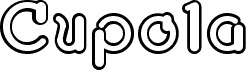 Cupola font | Fonts2u.com