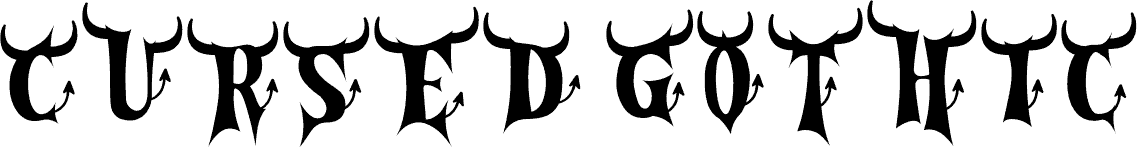 Cursed Gothic Devil fuente | Fonts2u.com
