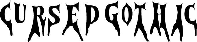 Cursed Gothic Root police | Fonts2u.com