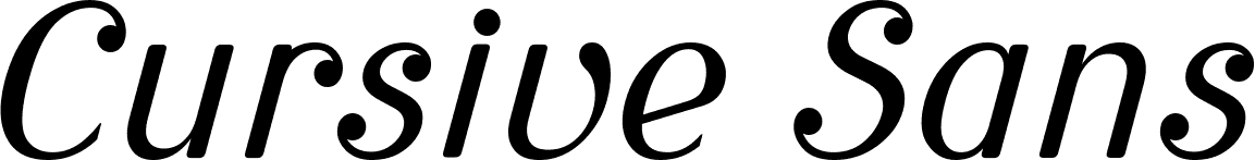 Cursive Sans Book font | Fonts2u.com