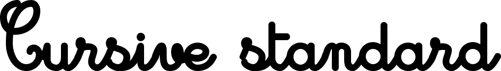 Cursivestandardbold font | Fonts2u.com