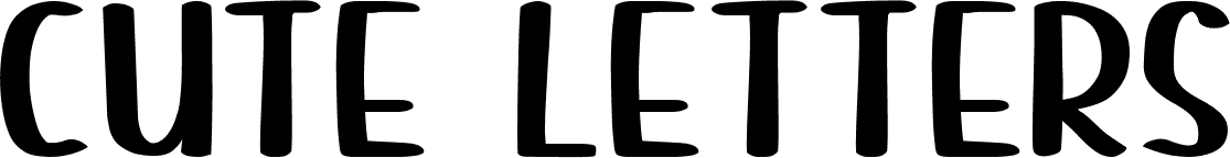 Cute Letters font