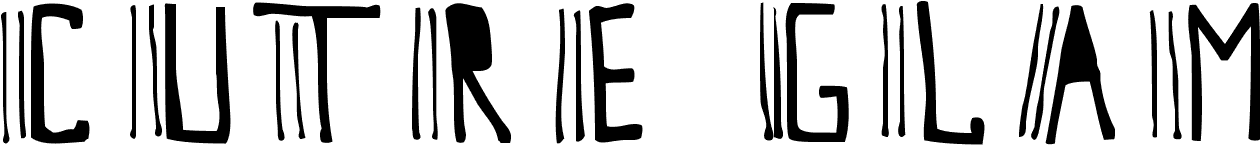 Cutre Glam font