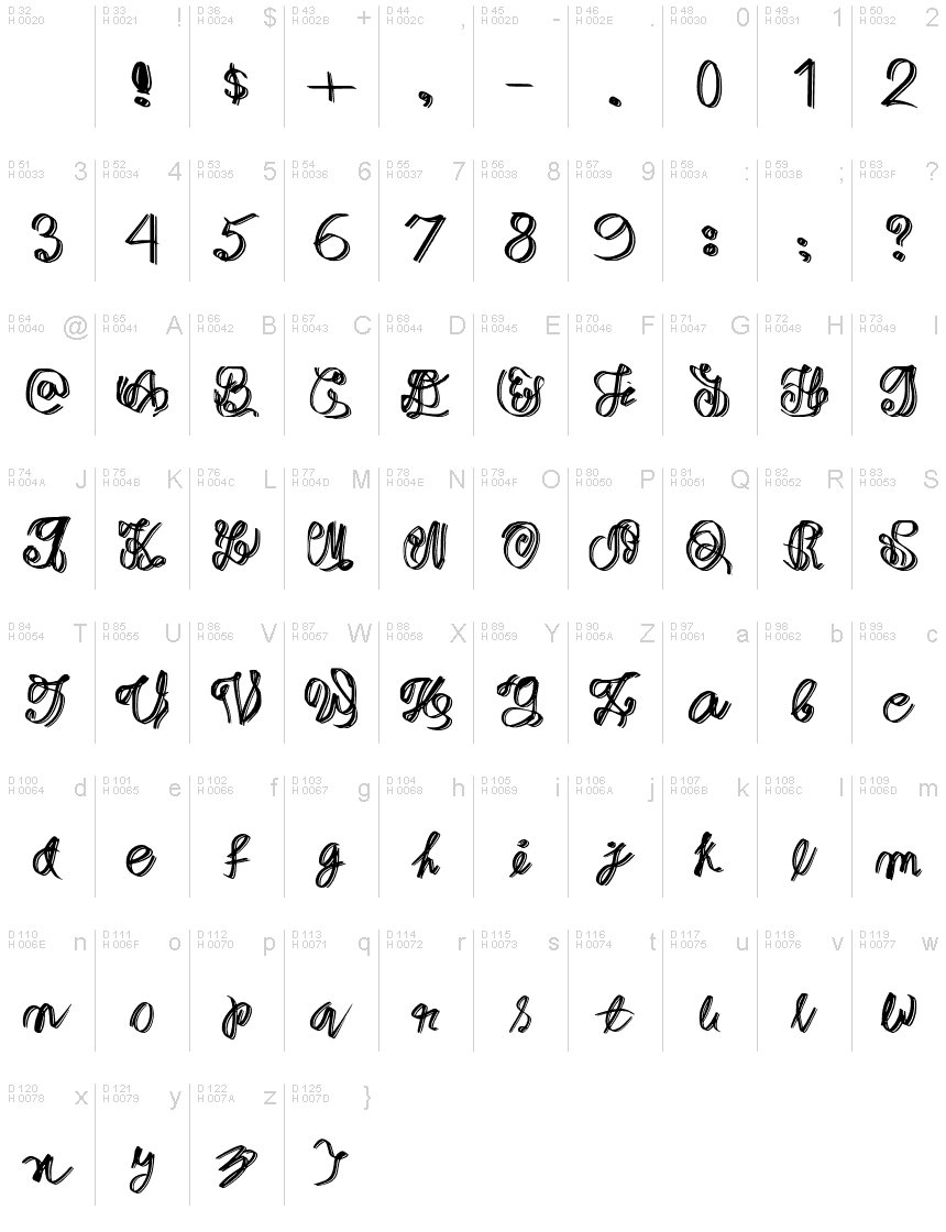 Cursive Elaborate Regular font | Fonts2u.com