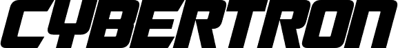 Cybertron Bold font