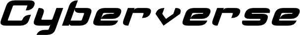 Cyberverse Condensed font