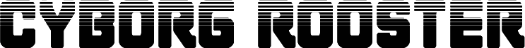 Cyborg Rooster font | Fonts2u.com