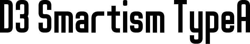D3 Smartism TypeA font