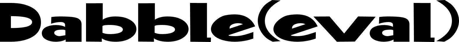 Dabble(eval) font | Fonts2u.com