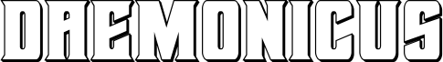 Daemonicus Italic font | Fonts2u.com