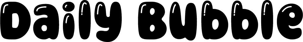 Daily Bubble font