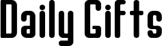 Daily Gifts Shadow Regular font