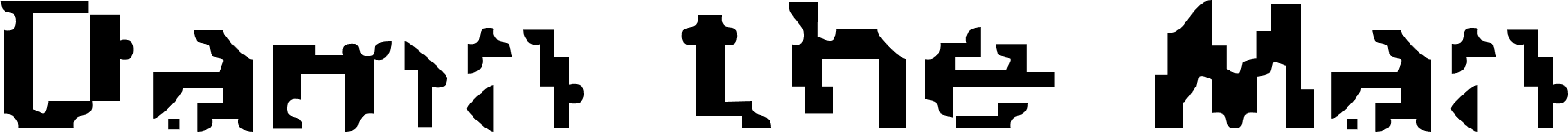 Damn the Man font | Fonts2u.com