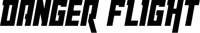 Danger Flight font | Fonts2u.com