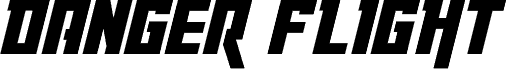 Danger Flight font | Fonts2u.com