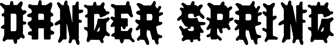 Danger Spring font | Fonts2u.com