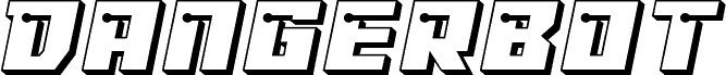 Dangerbot Expanded Laser font | Fonts2u.com