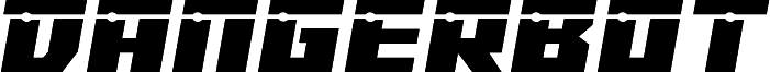 Dangerbot Expanded Laser font | Fonts2u.com