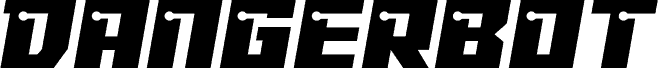 Dangerbot Expanded Laser font | Fonts2u.com