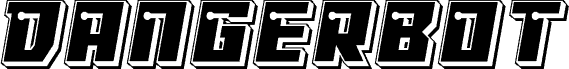 Dangerbot font | Fonts2u.com