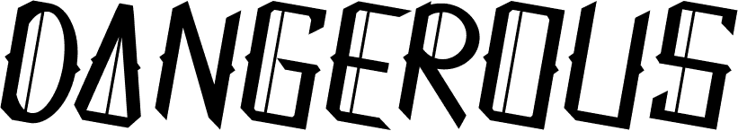 Dangerous Demo Italic font | Fonts2u.com